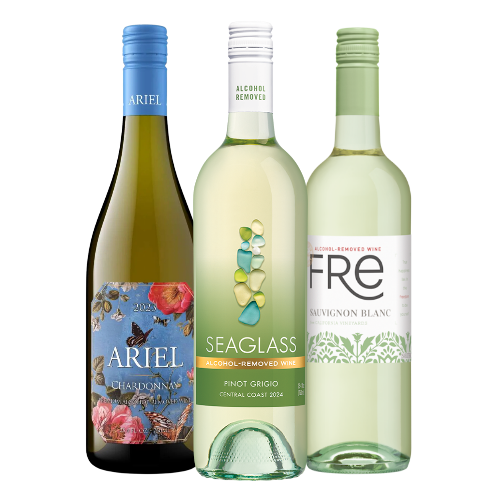 White Non-Alcoholic Wine Bundle – NonAlcoholicWines